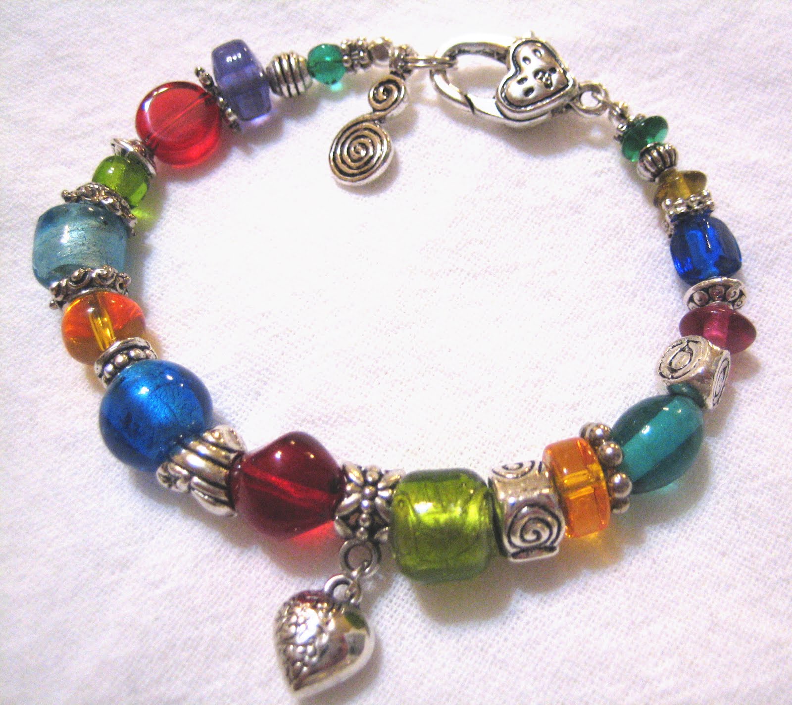 Jewelry Design Shop Multi Color Glass Bead Bracelet jewelry-design-shop-multi-color-glass-bead-bracelet