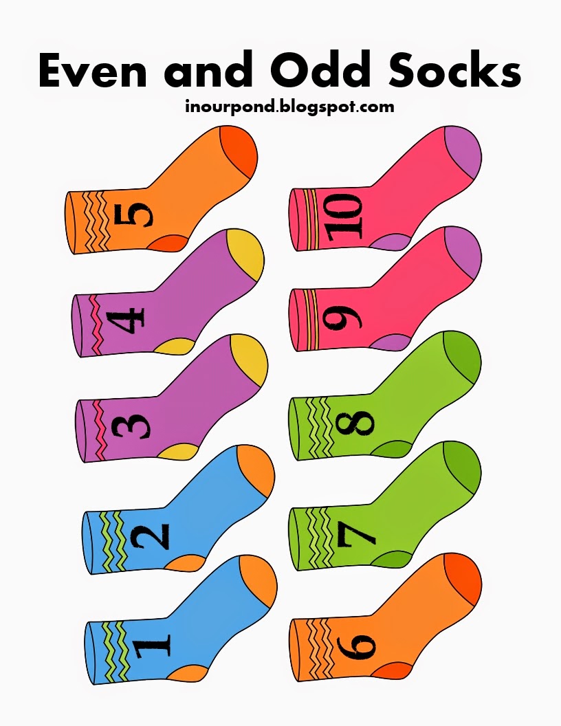 Odd And Even Numbers Clipart For Kids