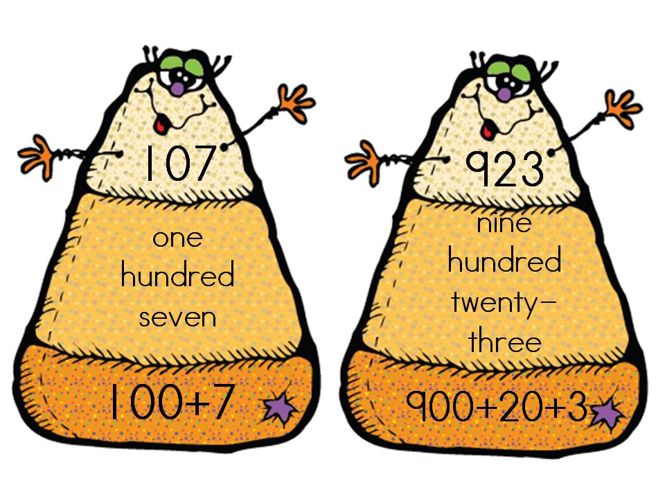 Candy Corn Numbers - Classroom Freebies