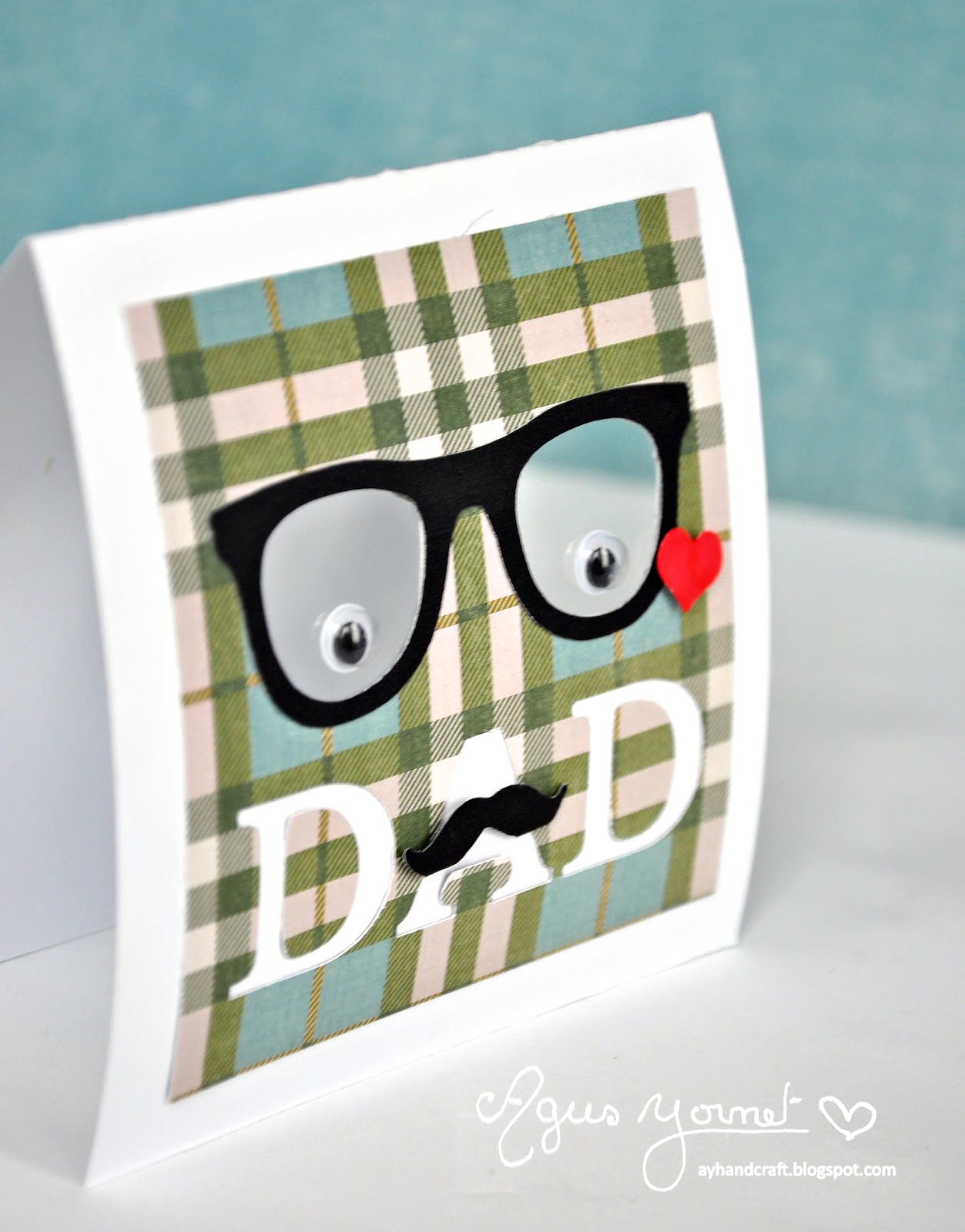 Tarjeta Dia del Padre / Father´s day card | Agus Yornet Blog