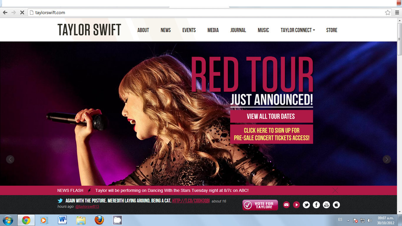 REPETIDOR: PAGINA OFICIAL DE TAYLOR SWIFT REPETIDOR: PAGINA OFICIAL DE TAYLOR SWIFT