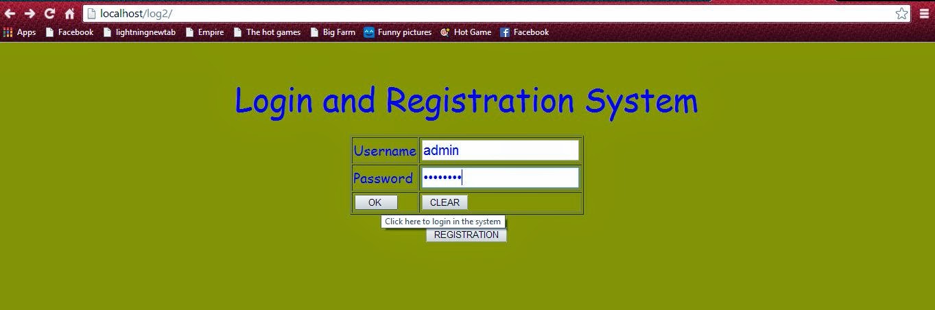 Free Programming Source Codes and Computer Programming Tutorials: Login and Registration System ...