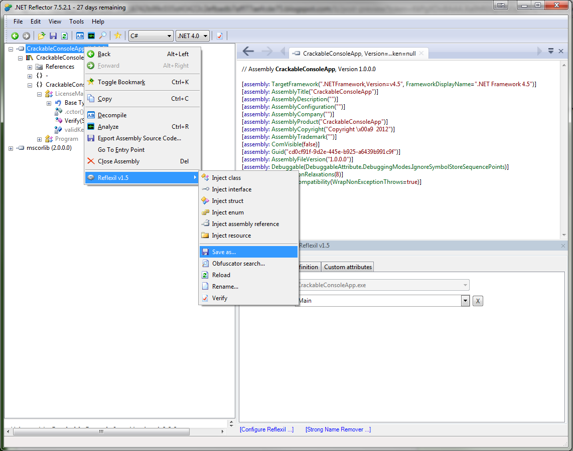 Andreas Grech's Blog: Cracking .NET applications - a simple tutorial Andreas Grech's Blog: Cracking .NET applications - a simple tutorial