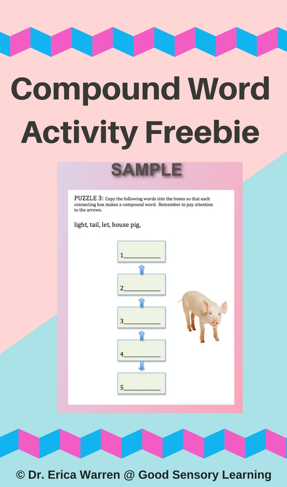 Compound Word Activity Freebie - Classroom Freebies