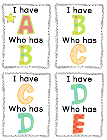Alphabet Game Freebie! | Mrs. Ricca's Kindergarten | Bloglovin’