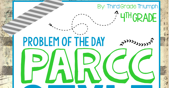 The Best of Teacher Entrepreneurs: "PARCC MATH 4th GRADE BUNDLE - ALL ...