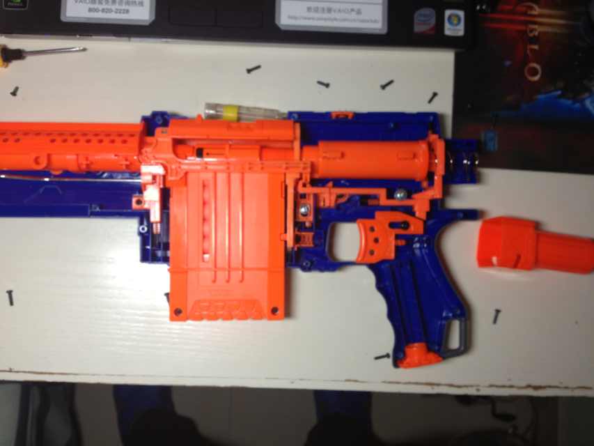 Nerf Elite Alpha Trooper Internals