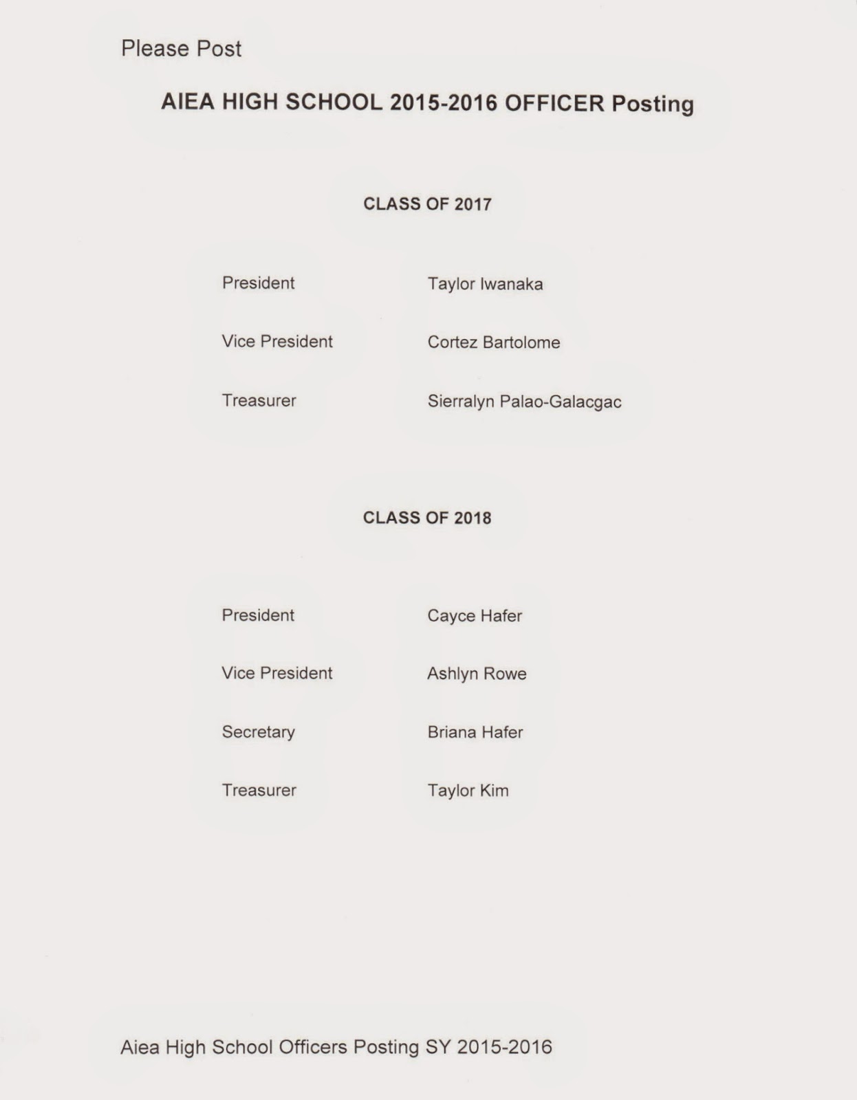 Student Government Officer Postings student-government-officer-postings