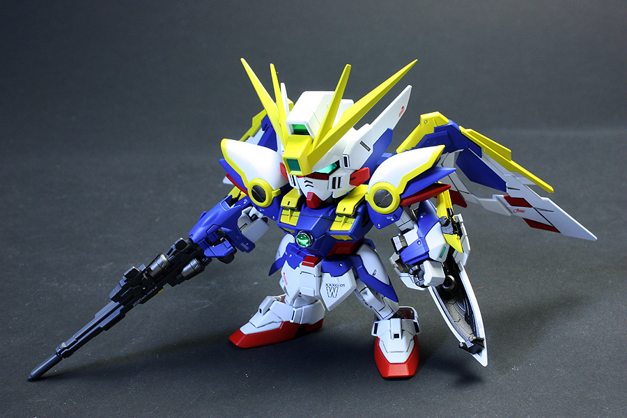 SD BB Senshi Wing Gundam EW – Painted Build – Gundam.my Blog