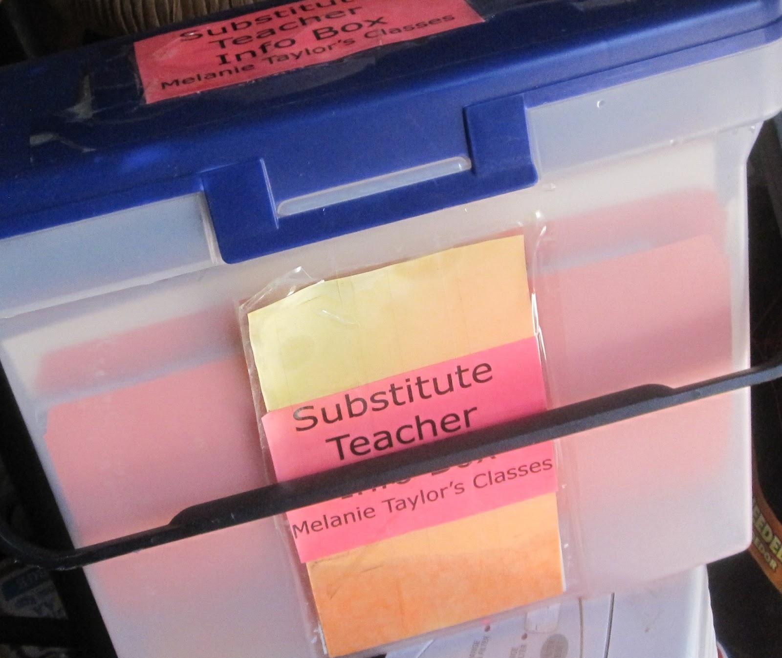 MzTeachuh: Getting Ready for School: Emergency Lesson Plans Packet