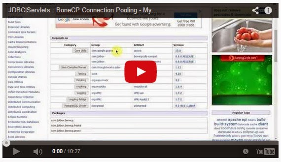 JAVA EE: JDBC|Servlets : BoneCP Connection Pooling - Mysql- Tomcat JAVA EE: JDBC|Servlets : BoneCP Connection Pooling - Mysql- Tomcat