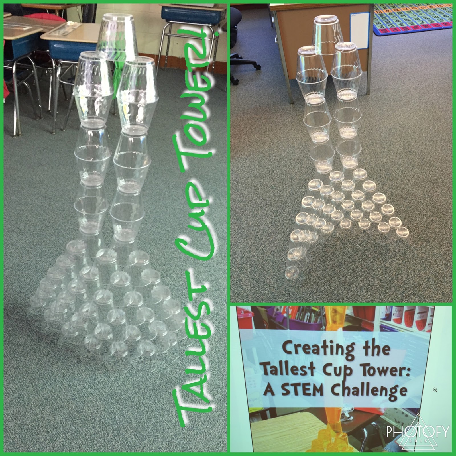 STEM Challenge: Tallest Cup Tower - Mrs. Frey's Classroom Corner