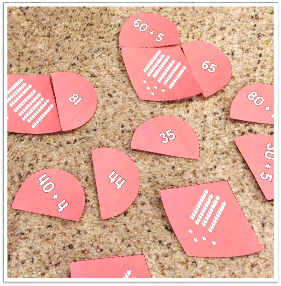 February Math Centers - Valentine Math - Susan Jones Teaching