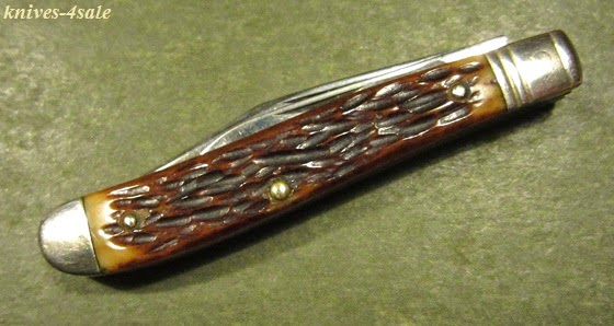 knives-4sale: Vintage Camillus New York USA #21 Bone Peanut Jack Knife knives-4sale: Vintage Camillus New York USA #21 Bone Peanut Jack Knife