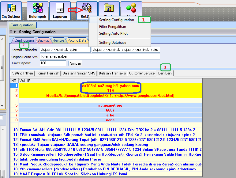 MMB dan MMC susah konek II ~ mdengine | server pulsa
