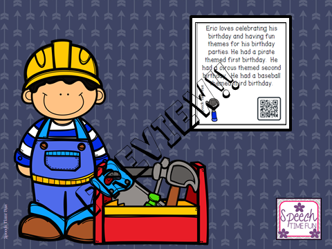 What Is The Text Structure? Toolbox! QR Code Fun! - Speech Time Fun ...