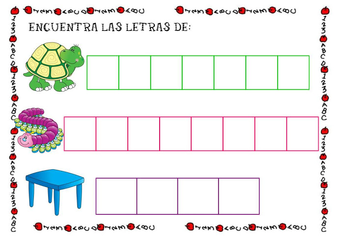 INFANTIL de GRACIA: NUEVO JUEGO DE LECTOESCRITURA