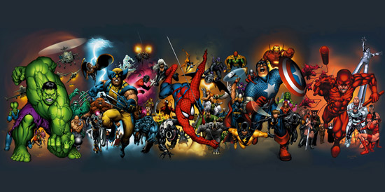Todos los superheroes - Imagui