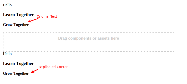 Learn Together Grow Together: Render a component at multiple sections ... Learn Together Grow Together: Render a component at multiple sections ...