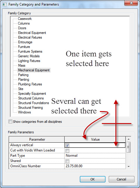 Revit OpEd: Family Category and Parameter Dialog - Revit Forum Revit OpEd: Family Category and Parameter Dialog - Revit Forum