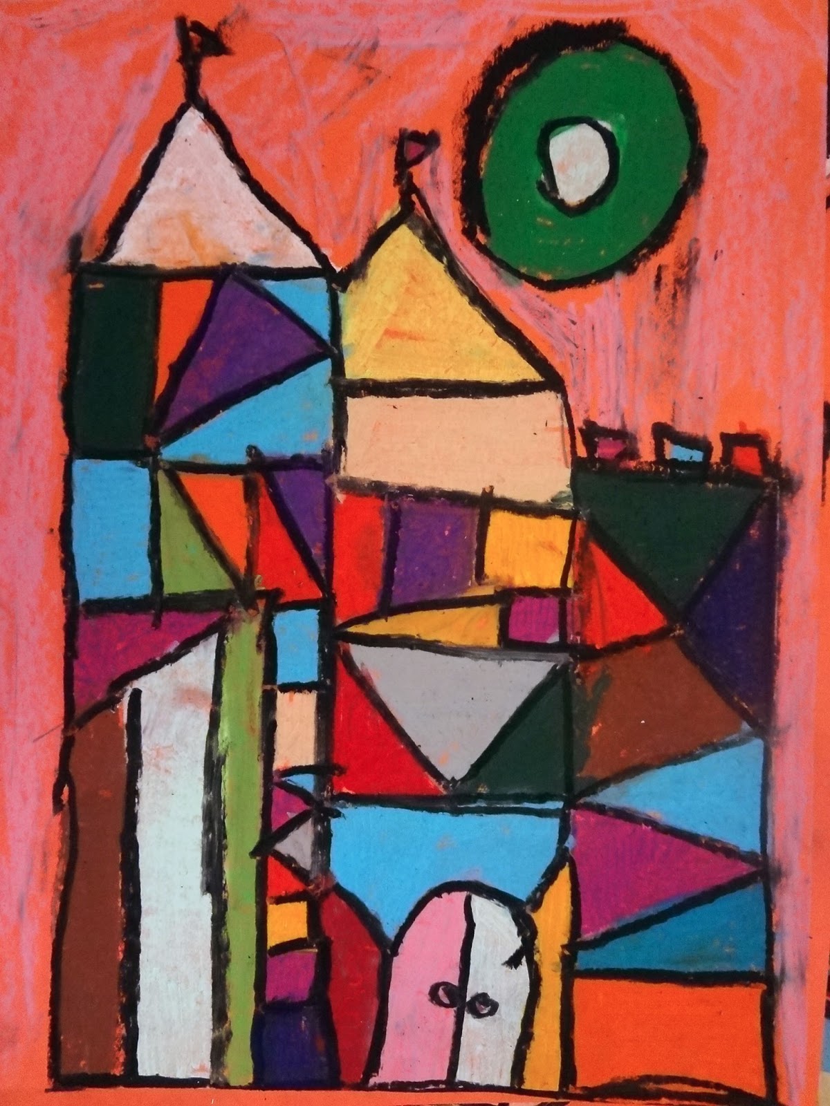 The Talking Walls: Paul Klee Cubism Castles! The Talking Walls: Paul Klee Cubism Castles!