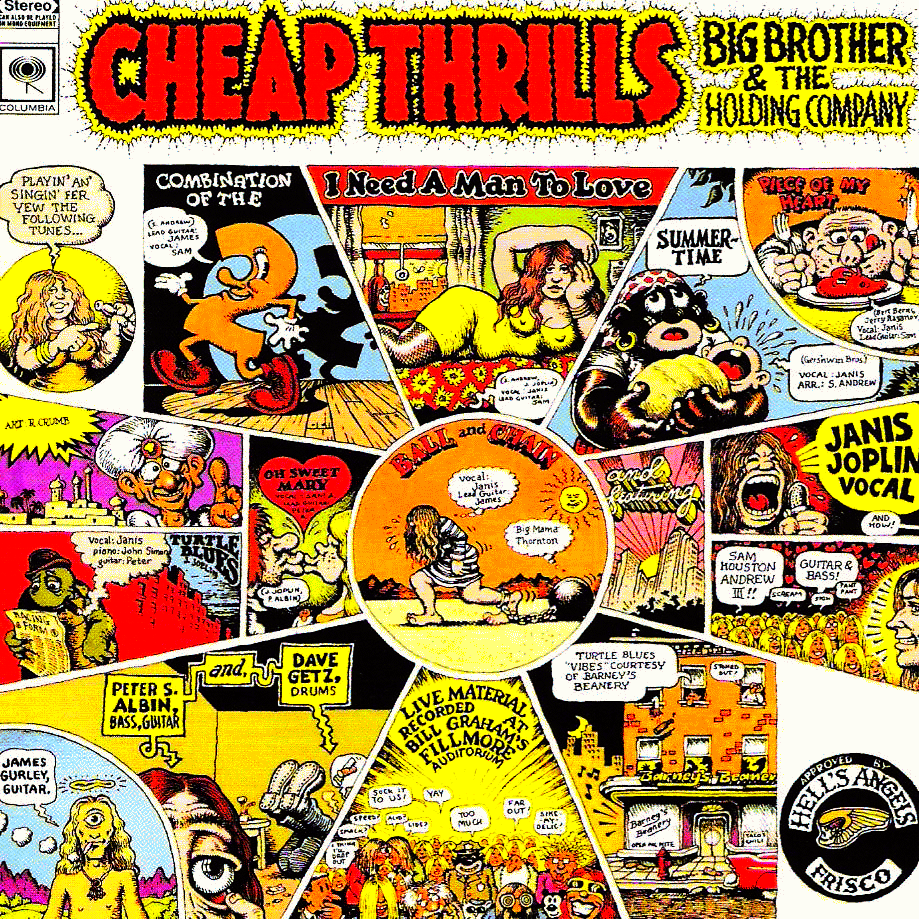 ZEPPELIN ROCK: Big Brother And The Holding Company - Cheap Thrills (1968): Crítica del disco ...