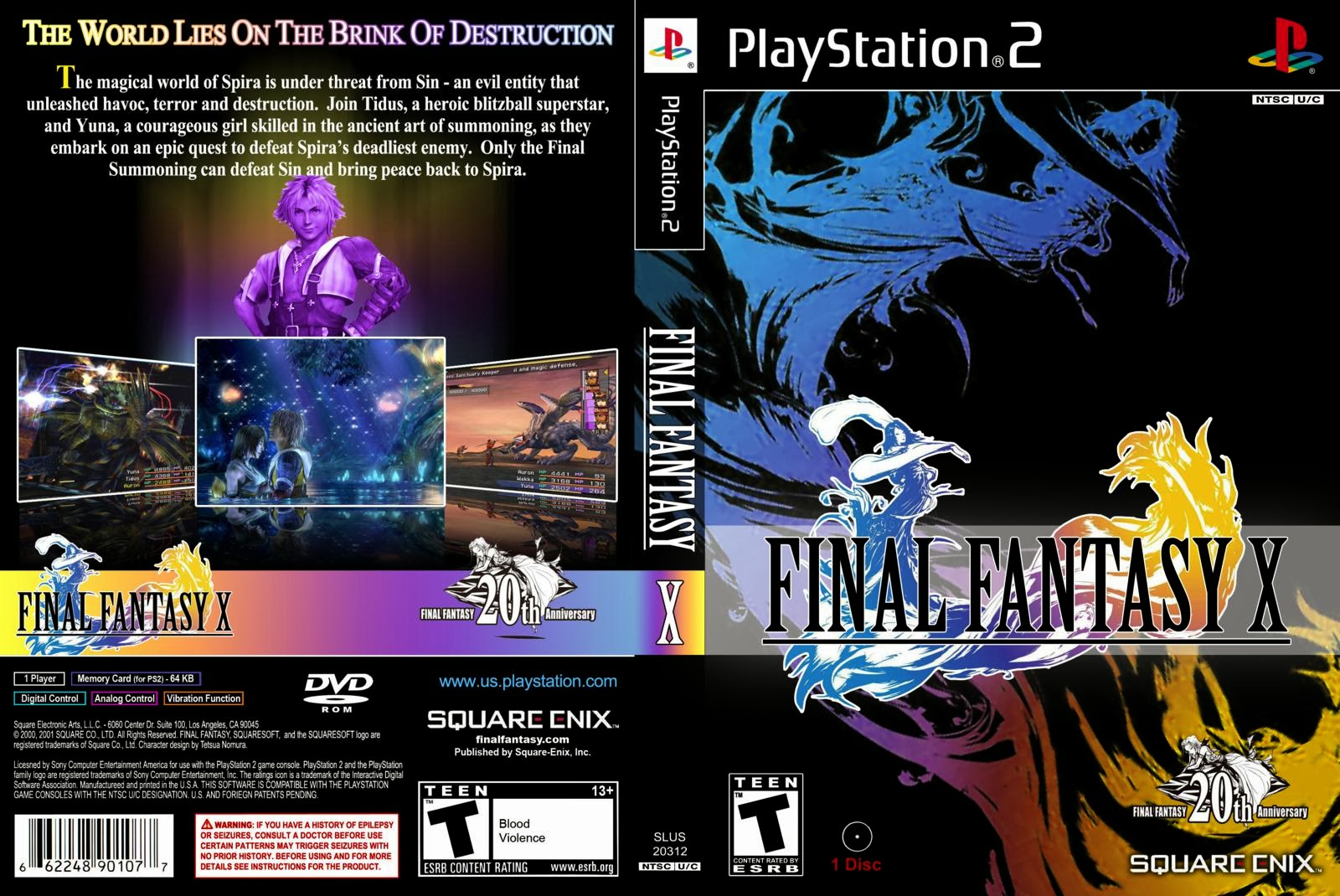 Final Fantasy X - Playstation 2 | Ultra Capas Final Fantasy X - Playstation 2 | Ultra Capas