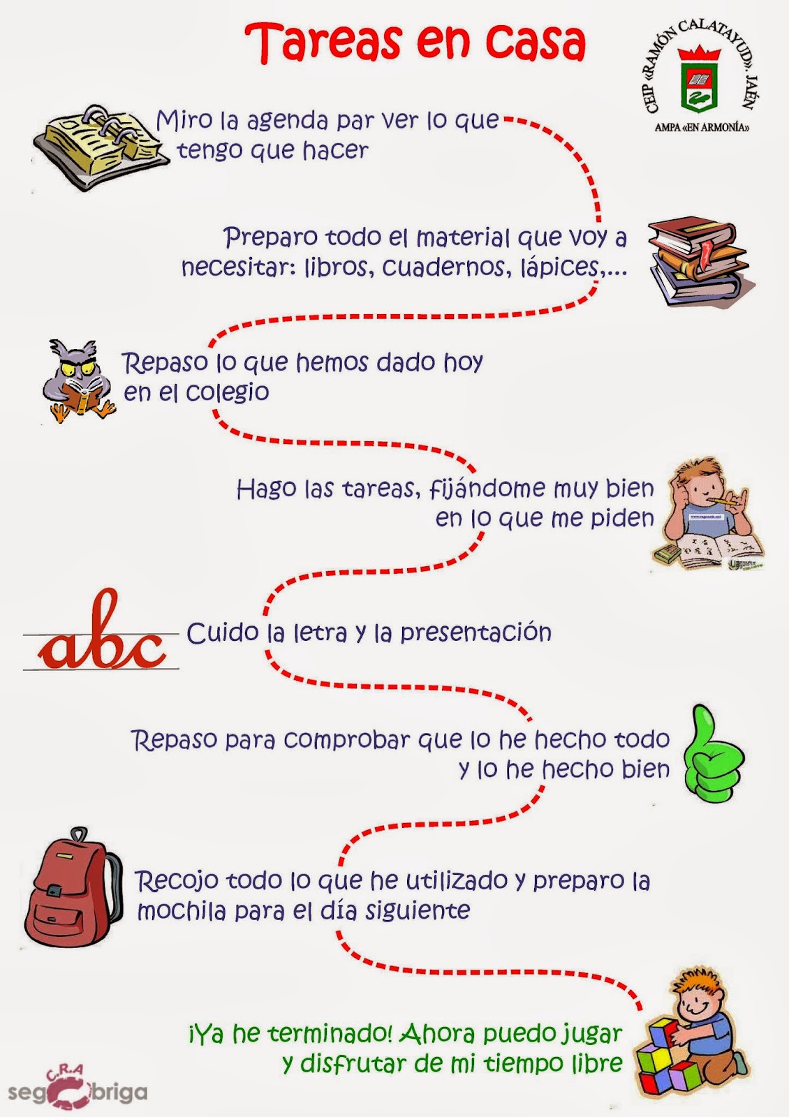 Las Tareas de Casa; Primera Parte | AMPA "En Armonía"