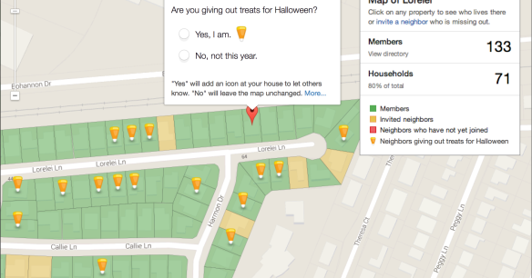 Find Out Which of Your Neighbors Are Giving Halloween Candy With Nextdoor's Treat Map ...