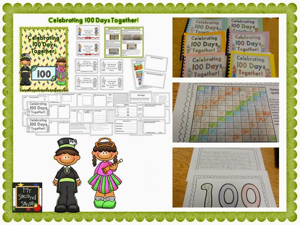 My Second Sense: Ready for your 100th Day of School?