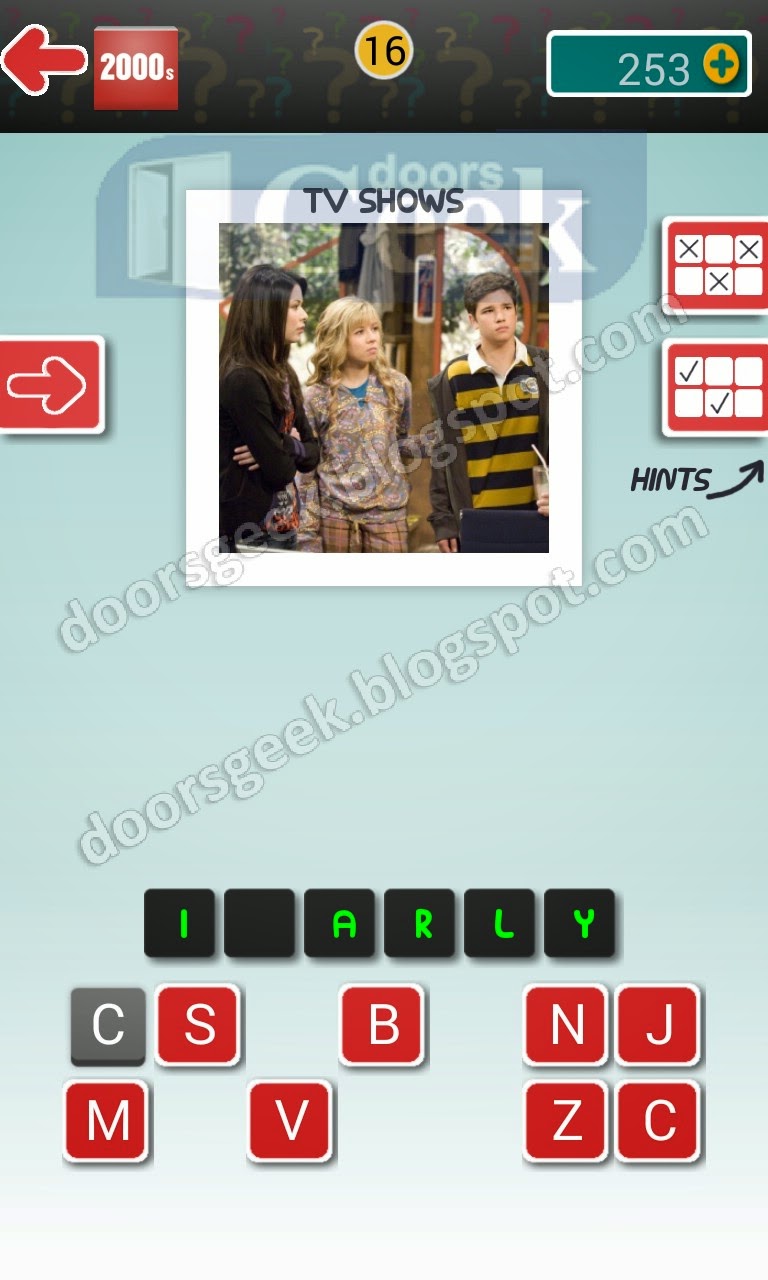 Guess The 2000s - Level 2-16 ~ Doors Geek