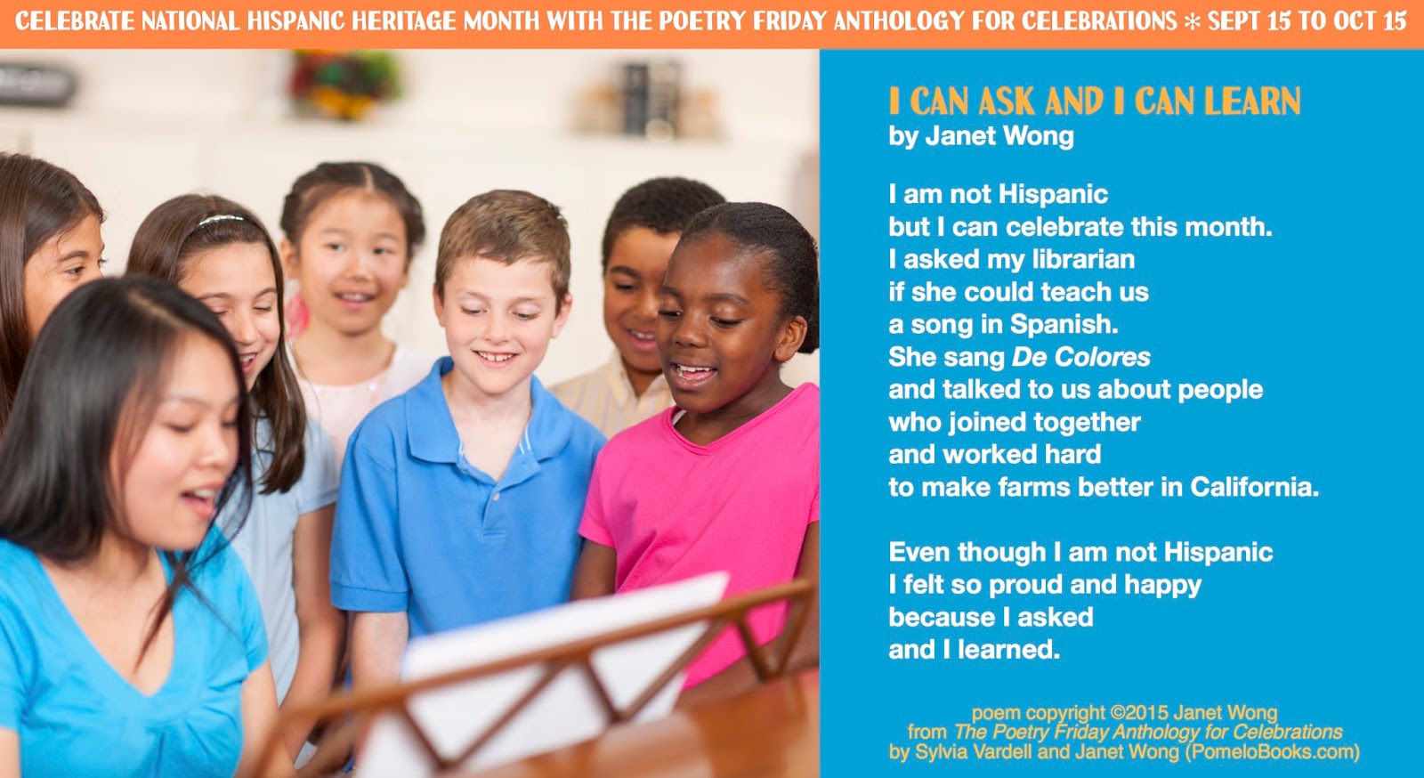 Poetry for Children: Let’s Celebrate National Hispanic Heritage Month