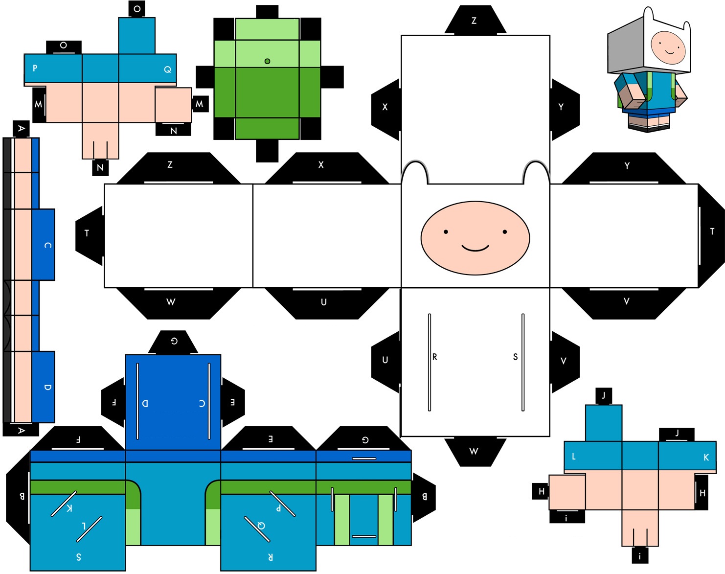 Cubeecraft!!! De todo!!!: Hora De Aventura