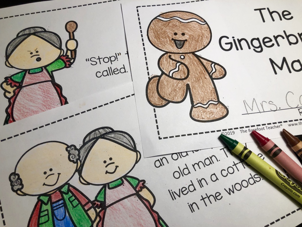Gingerbread Man Emergent Readers, Scented Play Dough Gifts, Crafts ...
