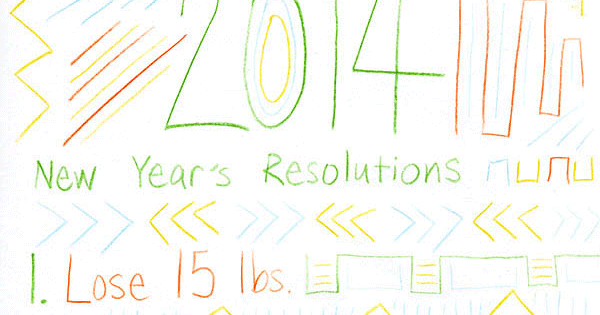 Free Ideas: 2014 New Year's Resolutions