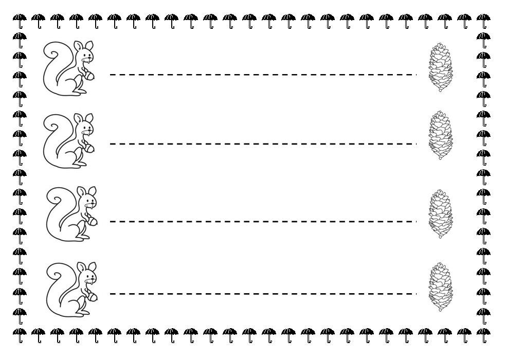 ESOS LOCOS BAJITOS DE INFANTIL: FICHAS DE GRAFOMOTRICIDAD DE OTOÑO