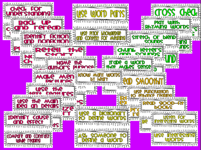 CAFE and Daily 5 Pack - Classroom Freebies