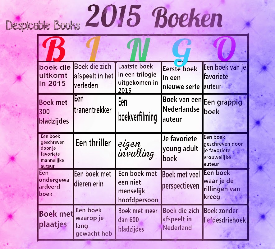 2015 boeken bingo - Despicable Books
