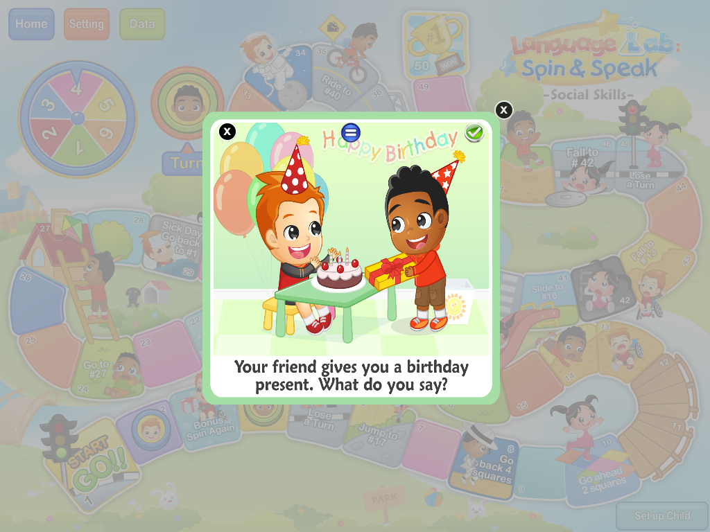 Language Lab: Spin & Speak – Social Skills ((APP REVIEW!!)) - Speech ...