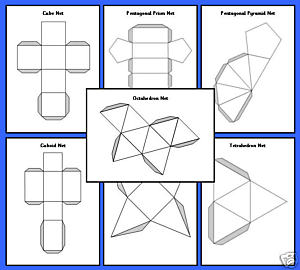 Bentangan bentuk 3D | MATEMATIK KSSR TAHUN 3