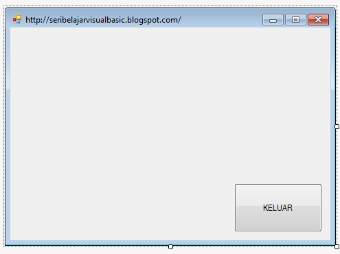 BELAJAR VISUAL BASIC: MEMBUAT COMBOBOX PADA VISUAL BASIC