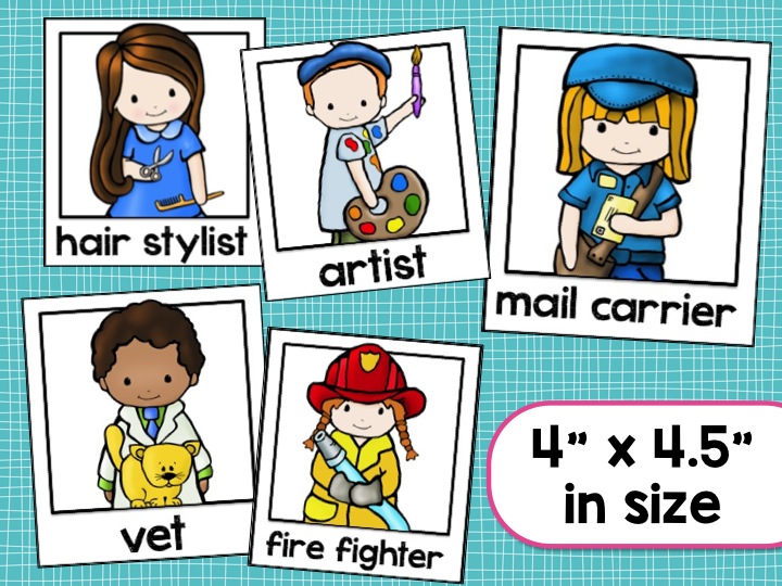 Labor Day Emergent Reader and Community Helpers Activities | The ...