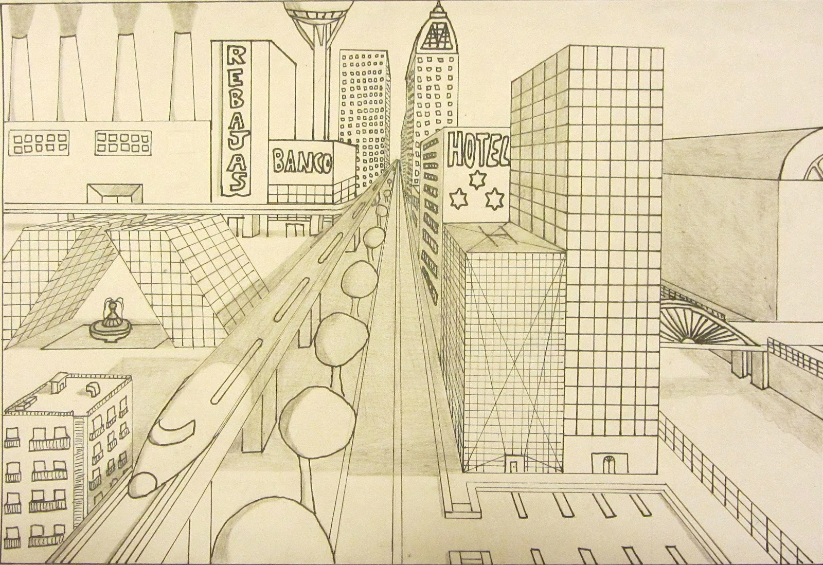 el rincón de senda: Perspectiva Cónica.