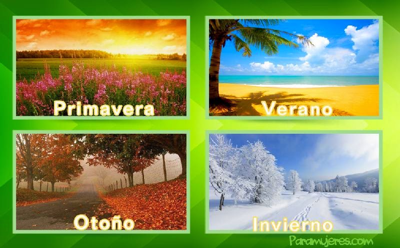 Test: Dime que estación te gusta y te diré como eres