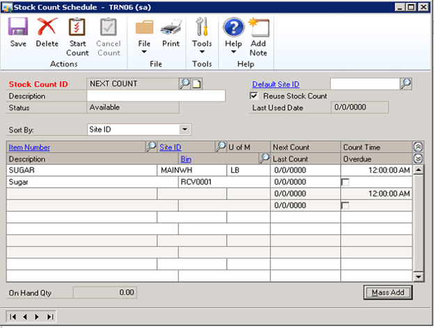 Dynamics GP Knowledge Share Inventory Cycle Count dynamics-gp-knowledge-share-inventory-cycle-count