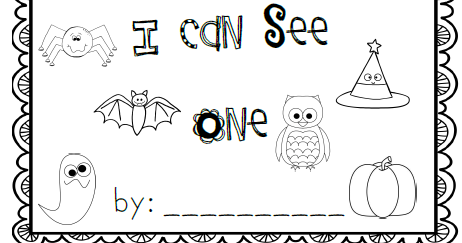 Halloween Emergent Reader and FREEBIE | Mrs. Black's Bees