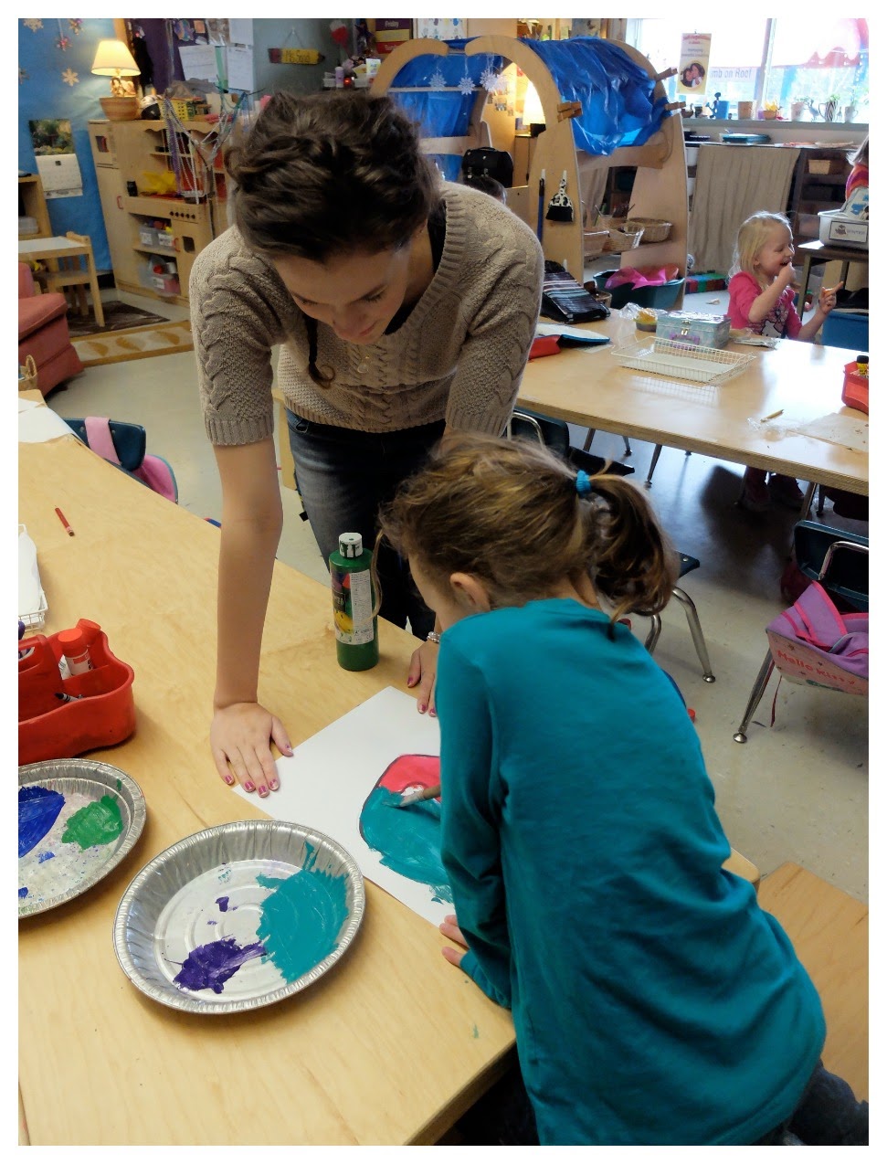 celebrate: art and kindergarten alumni - rubber boots and elf shoes