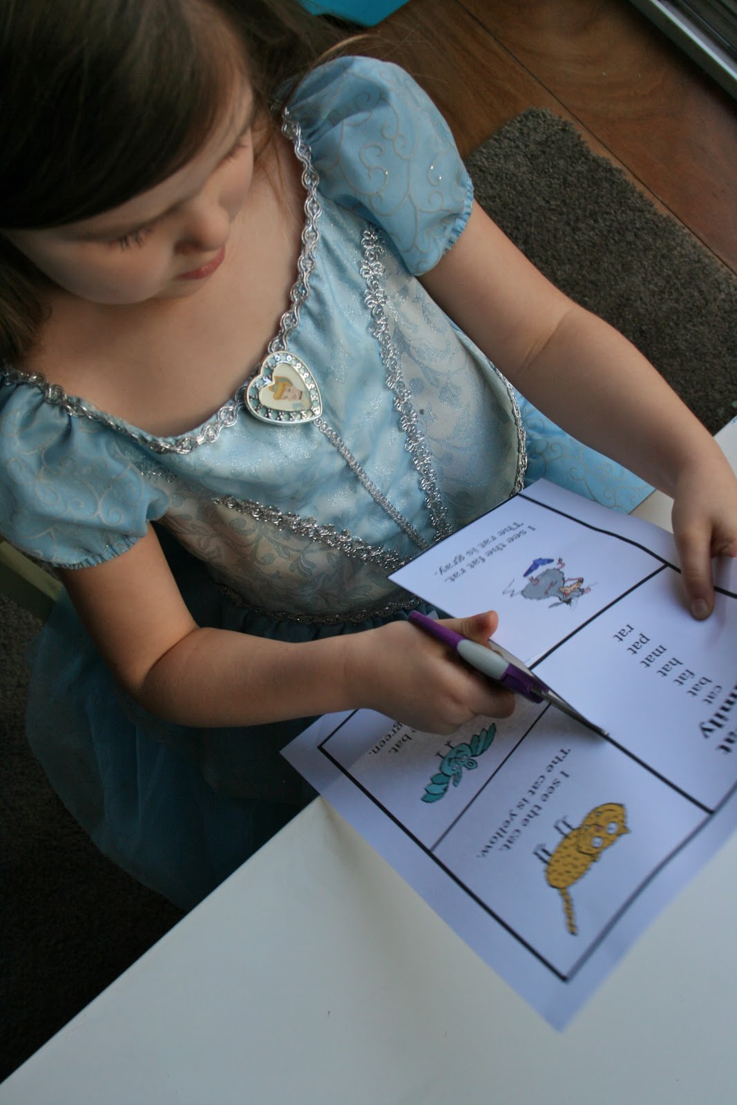 Printable Minibooks (-at family)