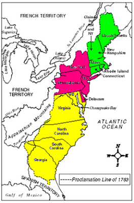 American History Blog: North, Middle, and Southern Colonies