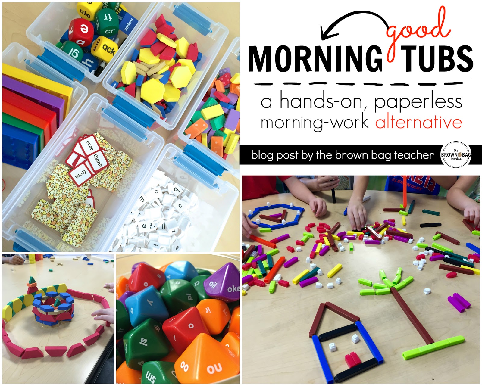 A 1st Grade Morning Work Alternative | The Brown-Bag Teacher | Bloglovin’